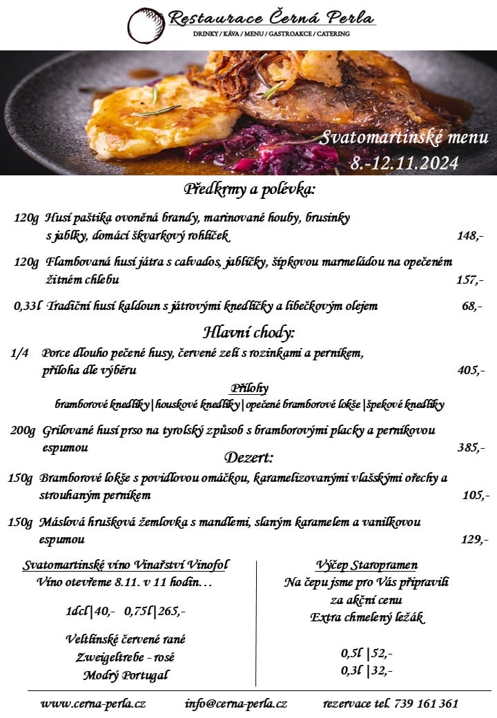 Restaurace Černá Perla | Děláme gastronomii s chutí